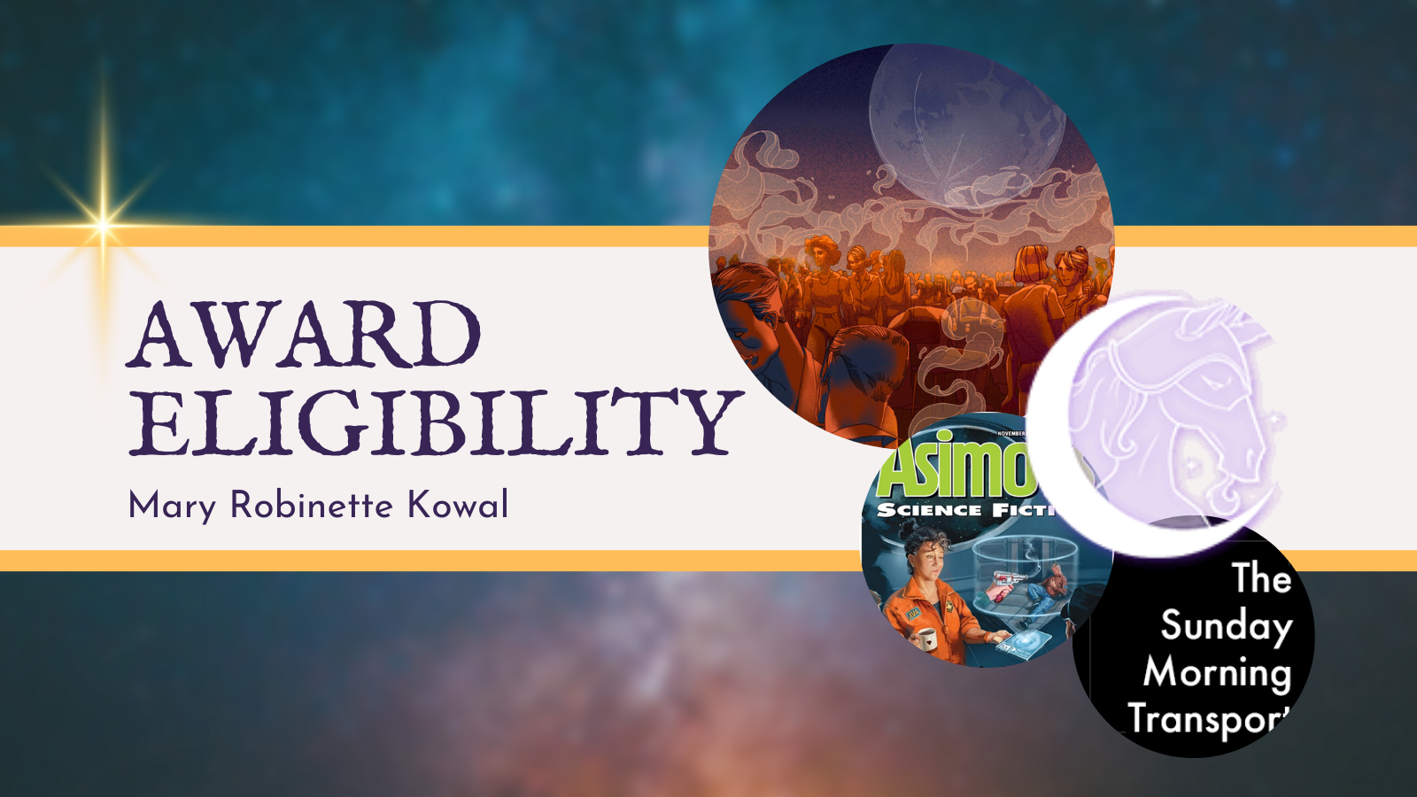 MRK’s 2024 Award Eligibility – Mary Robinette Kowal